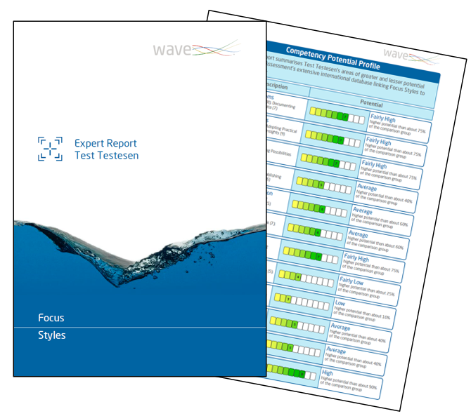 Personality Test Wave - Effective Recruitment! Uncover Motivation & Talent