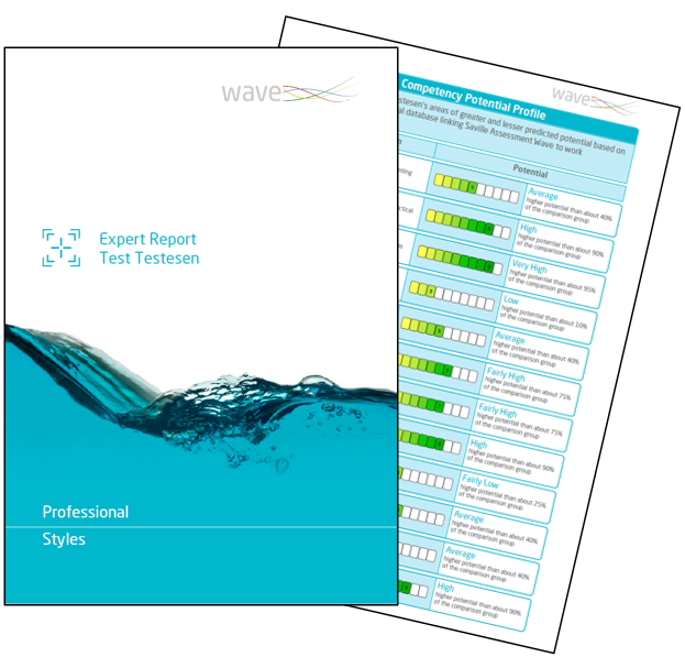 Personality Test Wave - Effective Recruitment! Uncover Motivation & Talent
